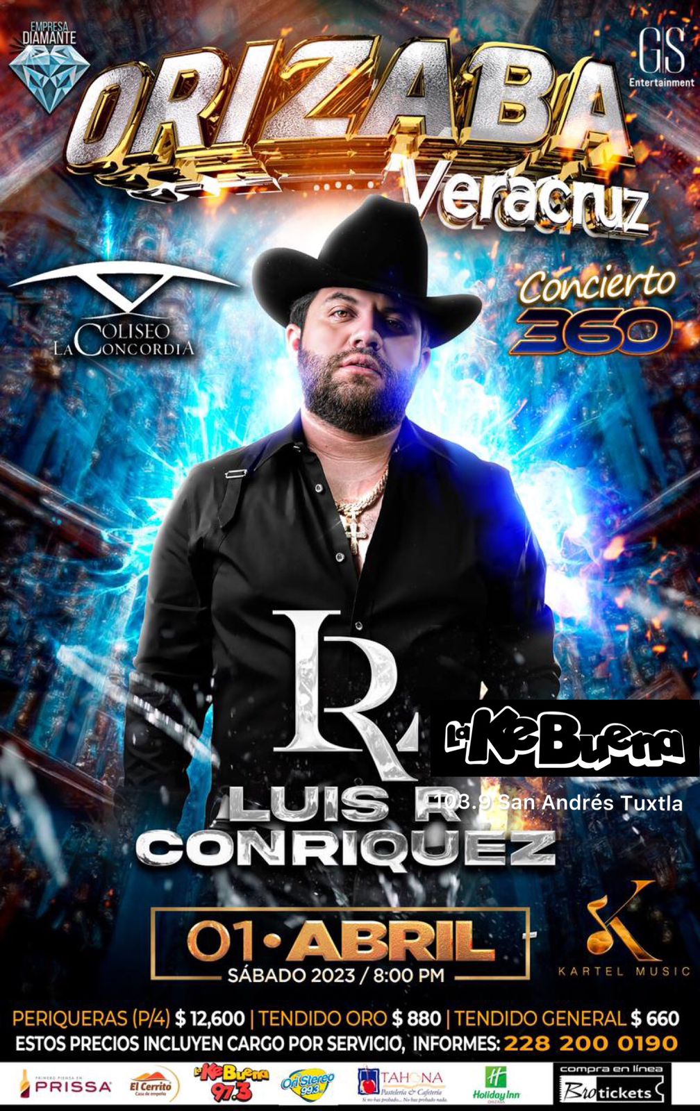Luis R. Conriquez “El Rey de los Corridos” por primera vez en Orizaba ...