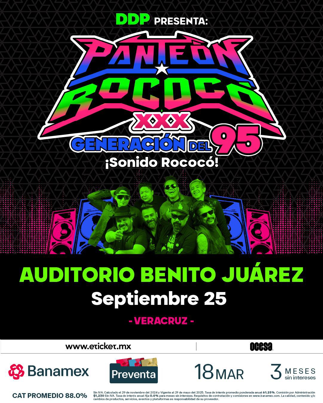 PANTEÓN ROCOCÓ: La fiesta está lista para festejar 30 años* Panteon ...