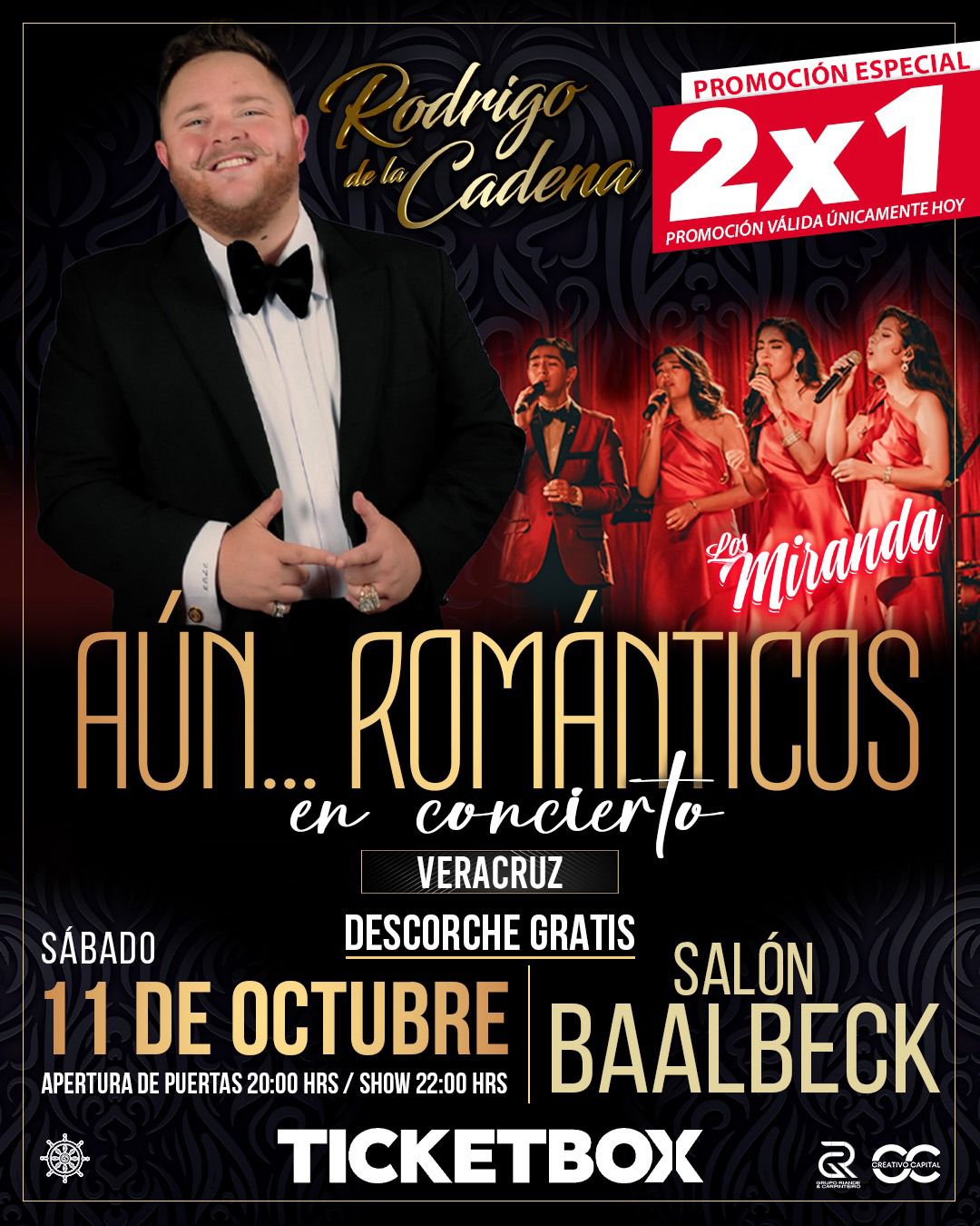 *Rodrigo de la Cadena y Los Miranda se presentarán en Veracruz “Aún ...