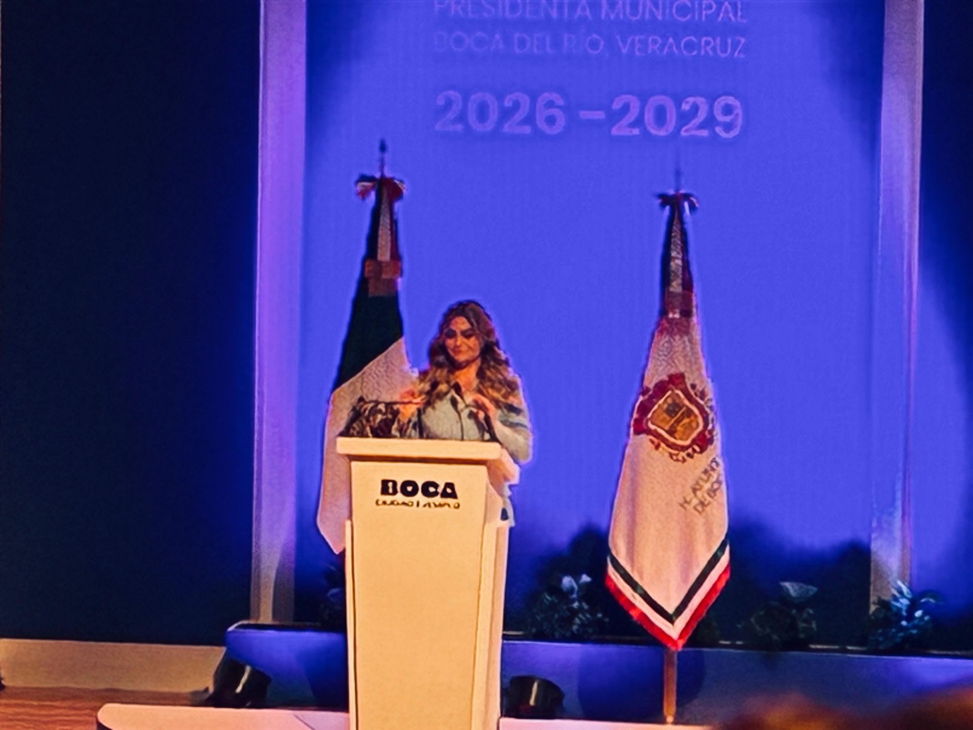 Maryjose Gamboa rinde protesta como alcaldesa de Boca del Río en el ...