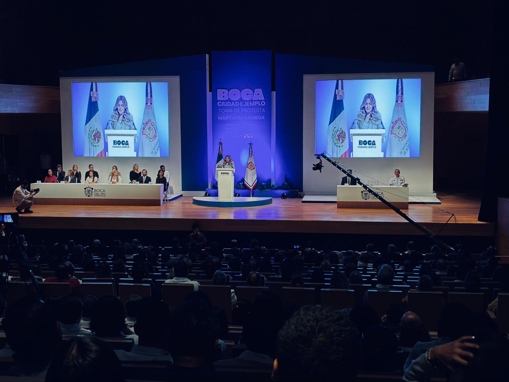 Maryjose Gamboa rinde protesta como alcaldesa de Boca del Río en el ...