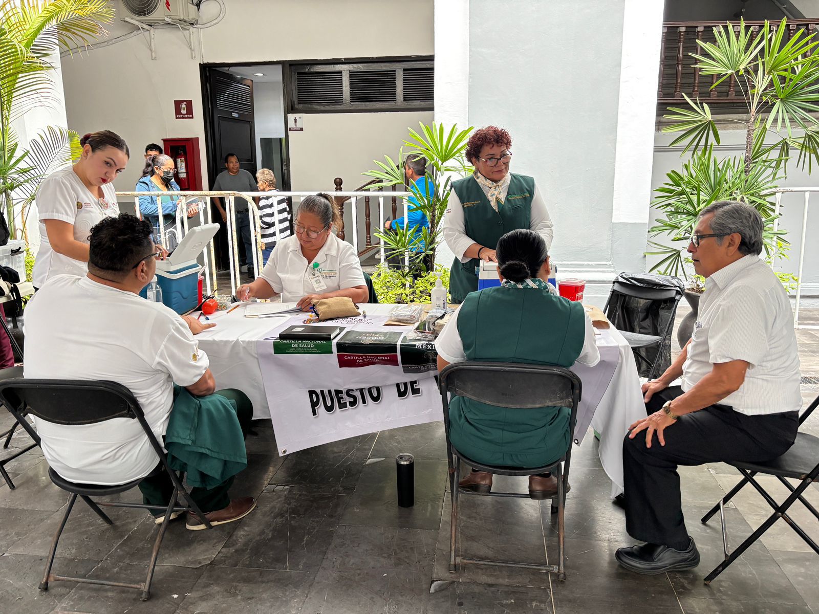 Instalan módulo de vacunación gratuita en el Edificio Trigueros* – Al ...